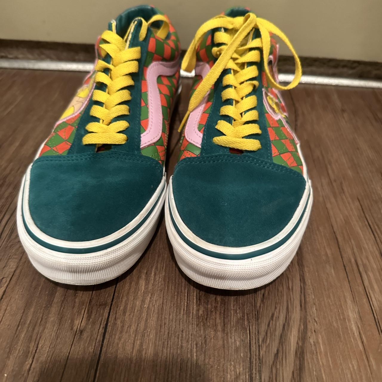Vintage rare Simpsons Van Shoes - size 8 in men’s... - Depop
