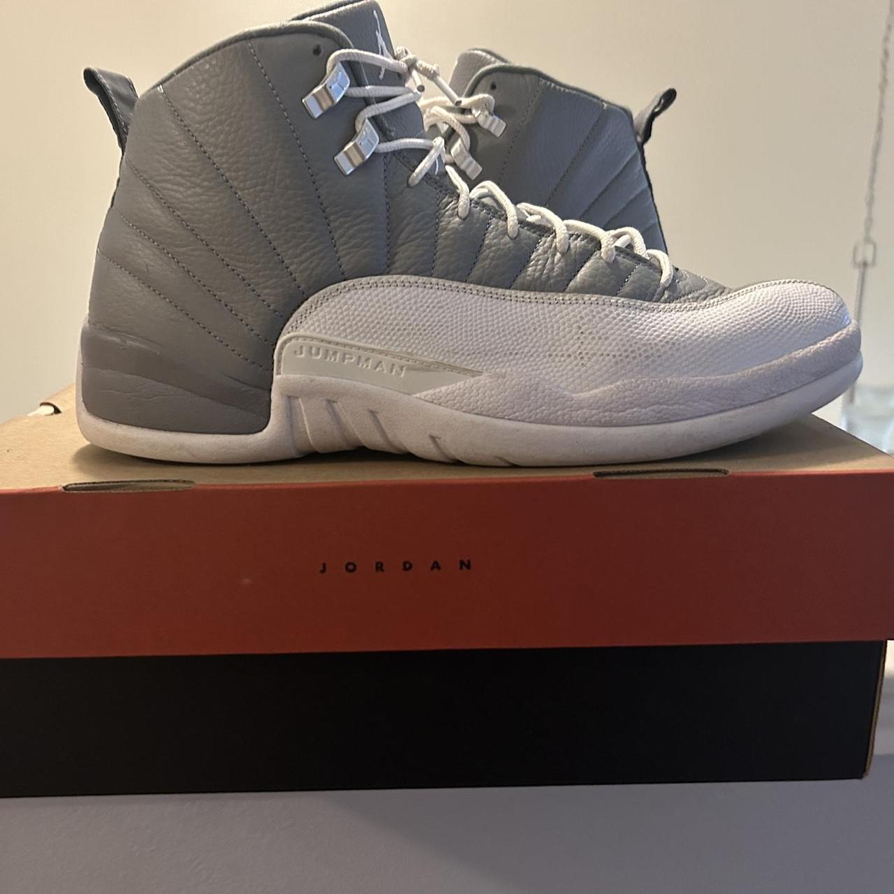 Jordan 12 Stealth US 14 worn a couple times a little... - Depop