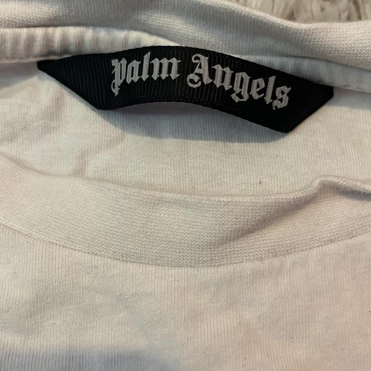 Purple palm angels splash shirt Size xs a bit... - Depop