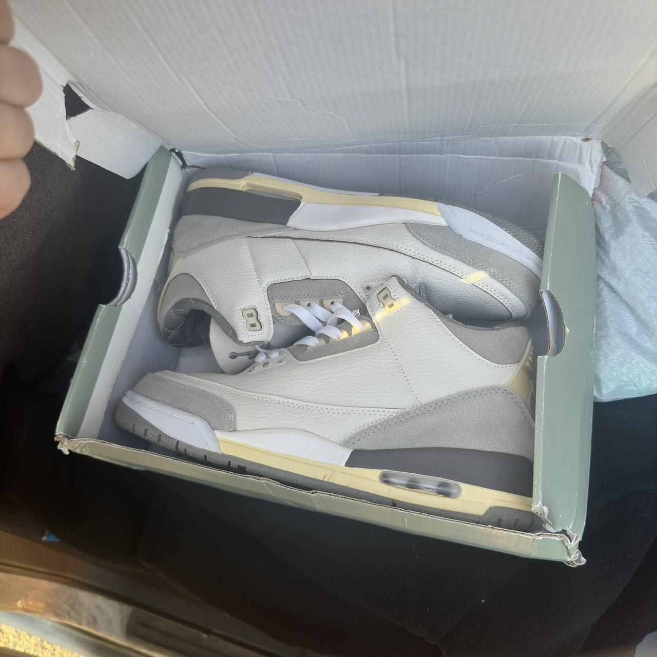 Jordan 3 AMA Mainer size 11 - Depop