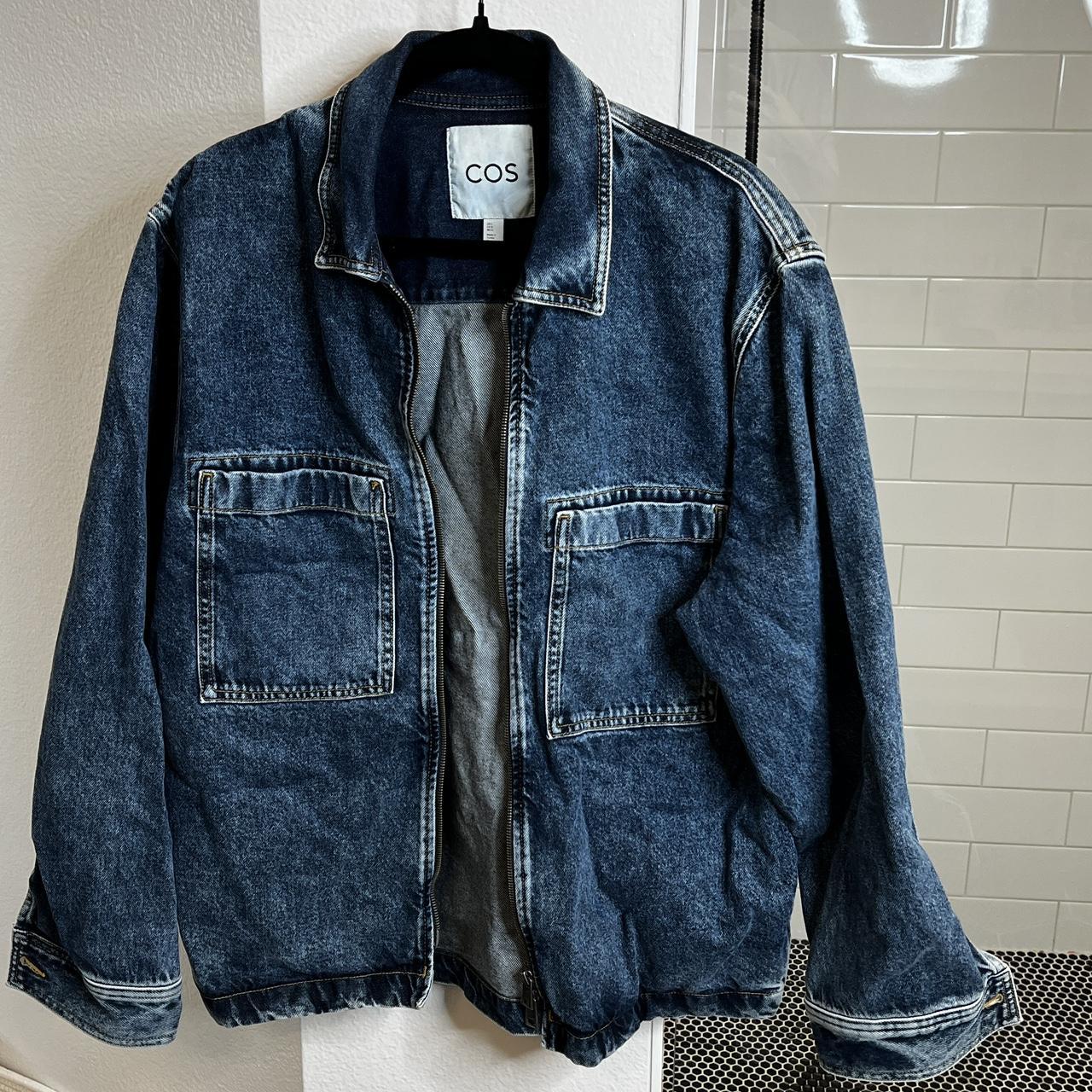 COS Denim Jacket Large - Depop