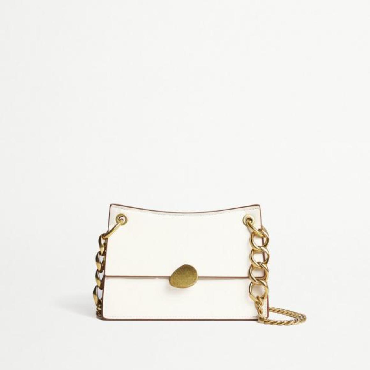 SHEIKE NEW YORK CLUTCH - Cream with Gold Hardware.... - Depop