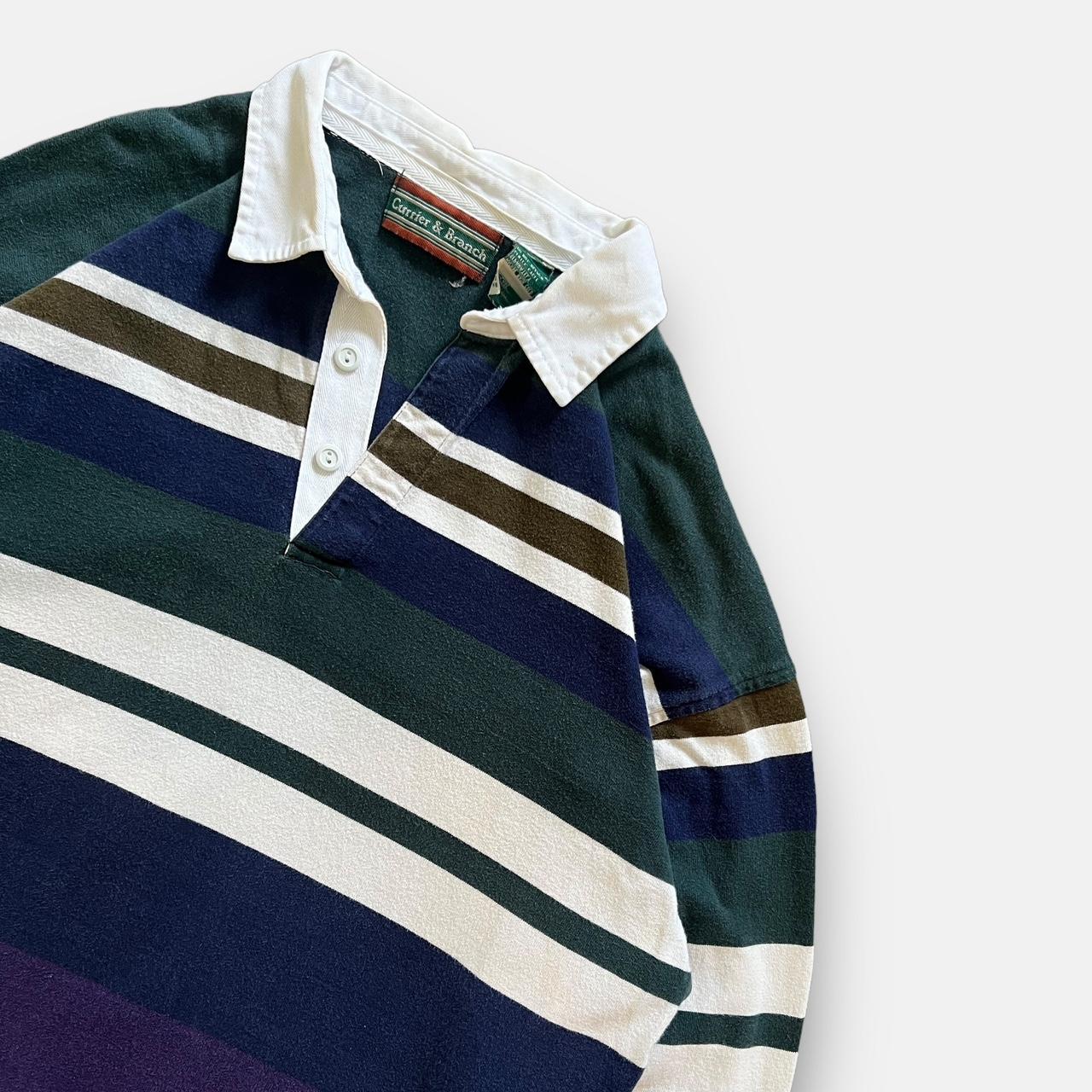 90s Rugby Long Sleeve Shirt (XL) • Era: 1990s • By... - Depop