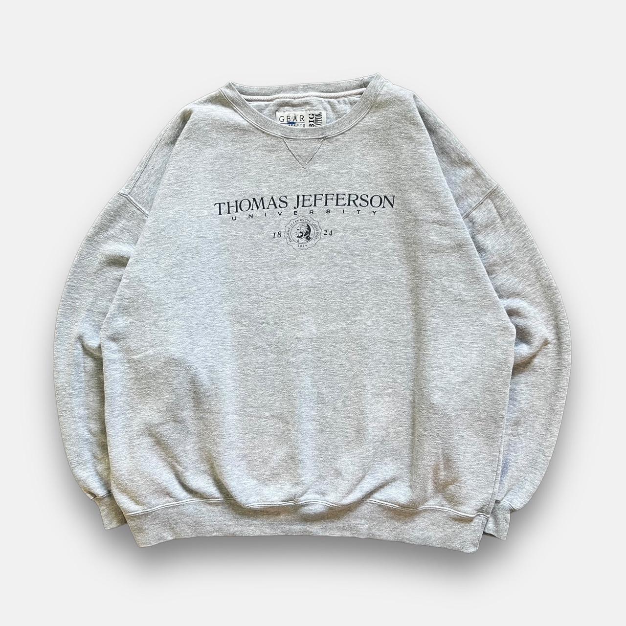 90s Thomas Jefferson University Sweatshirt (XXL) •... - Depop