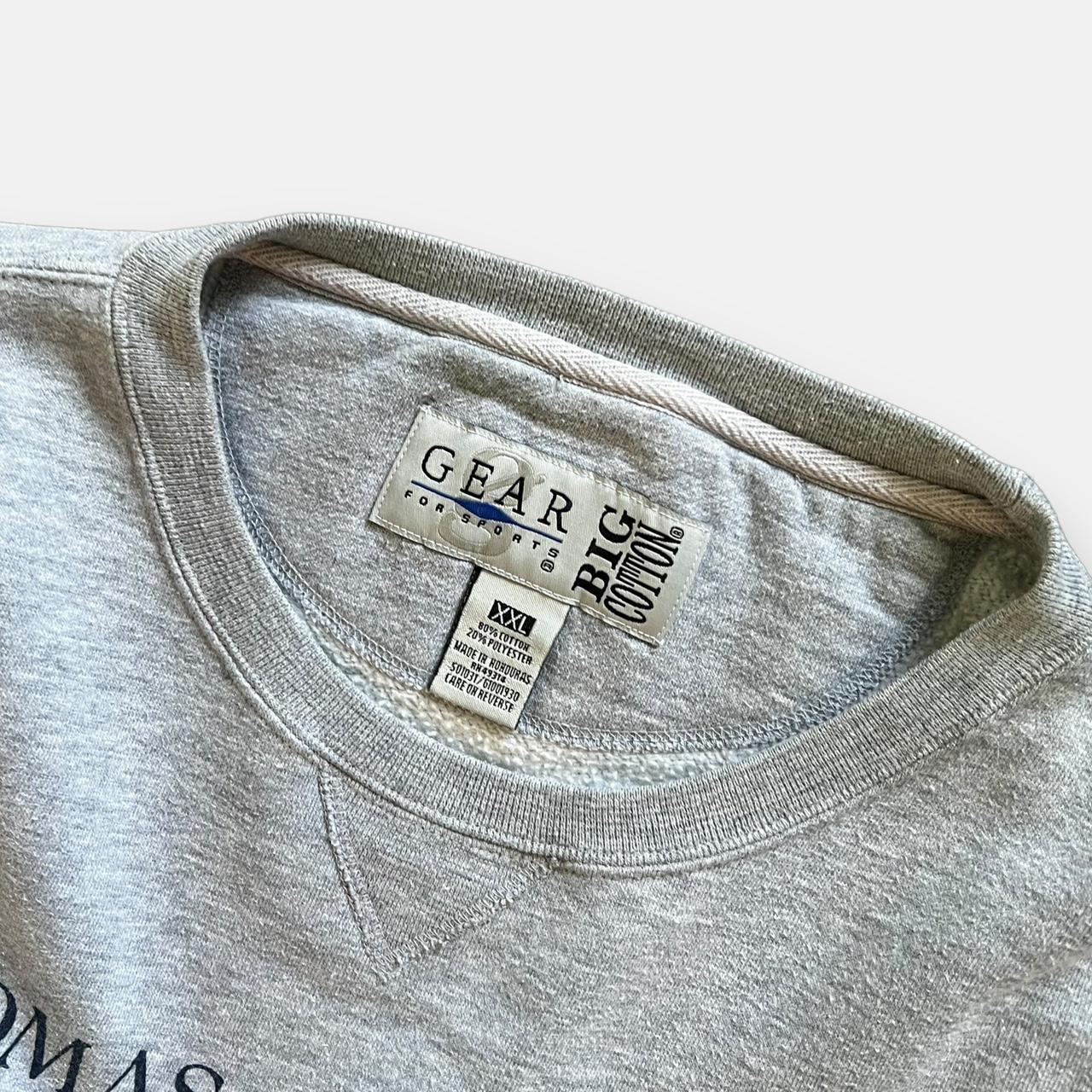 90s Thomas Jefferson University Sweatshirt (XXL) •... - Depop