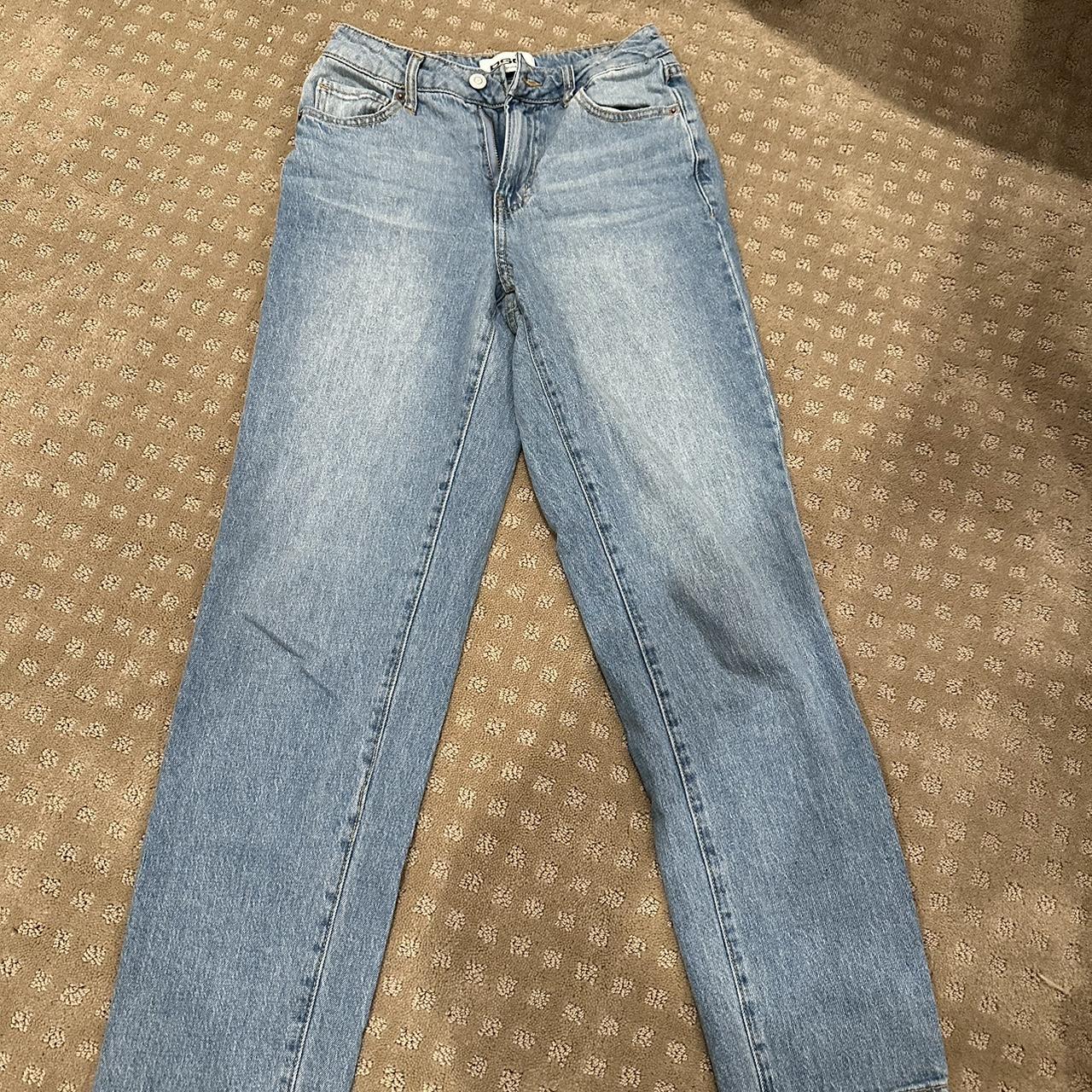 RSQ mom jeans waist size 24 brand new never been worn - Depop