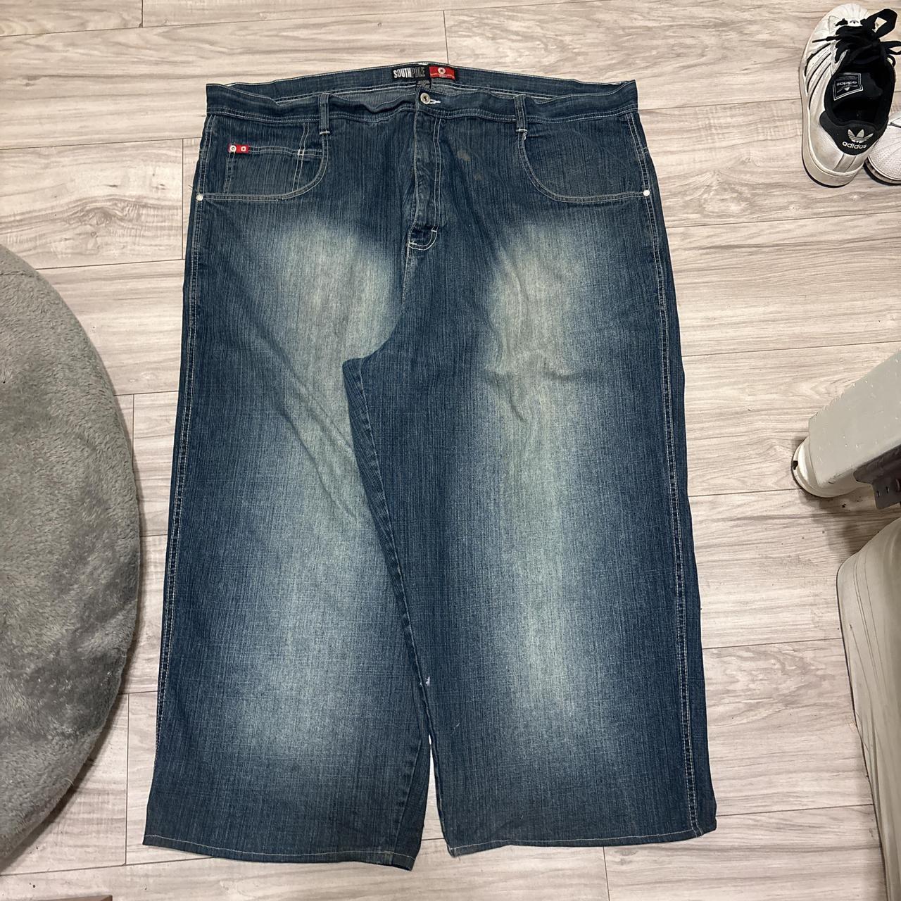 The infamous red tab. By FAR the baggiest pair out... | Depop