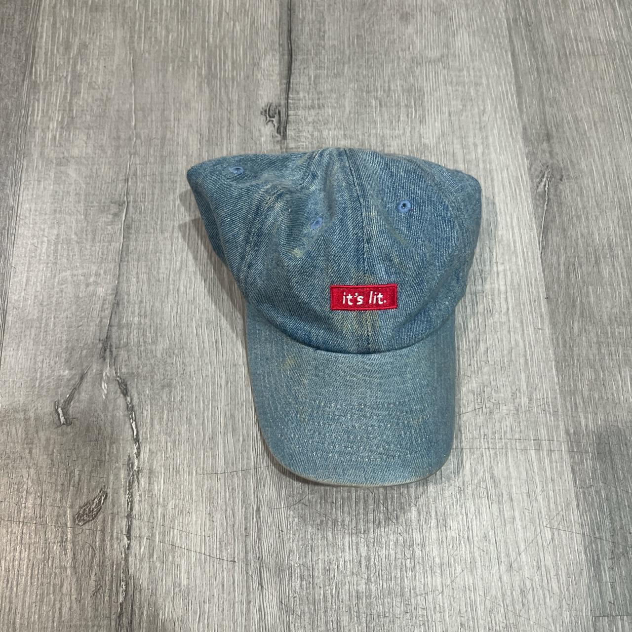 It’s lit” Hat . -Condition 7.5/10 #lit #hat #cap... - Depop