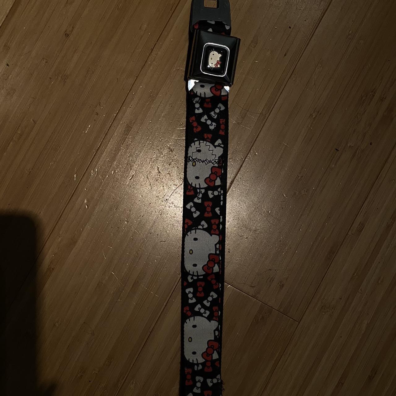 resize-able hello kitty belt never wore (don’t like... - Depop