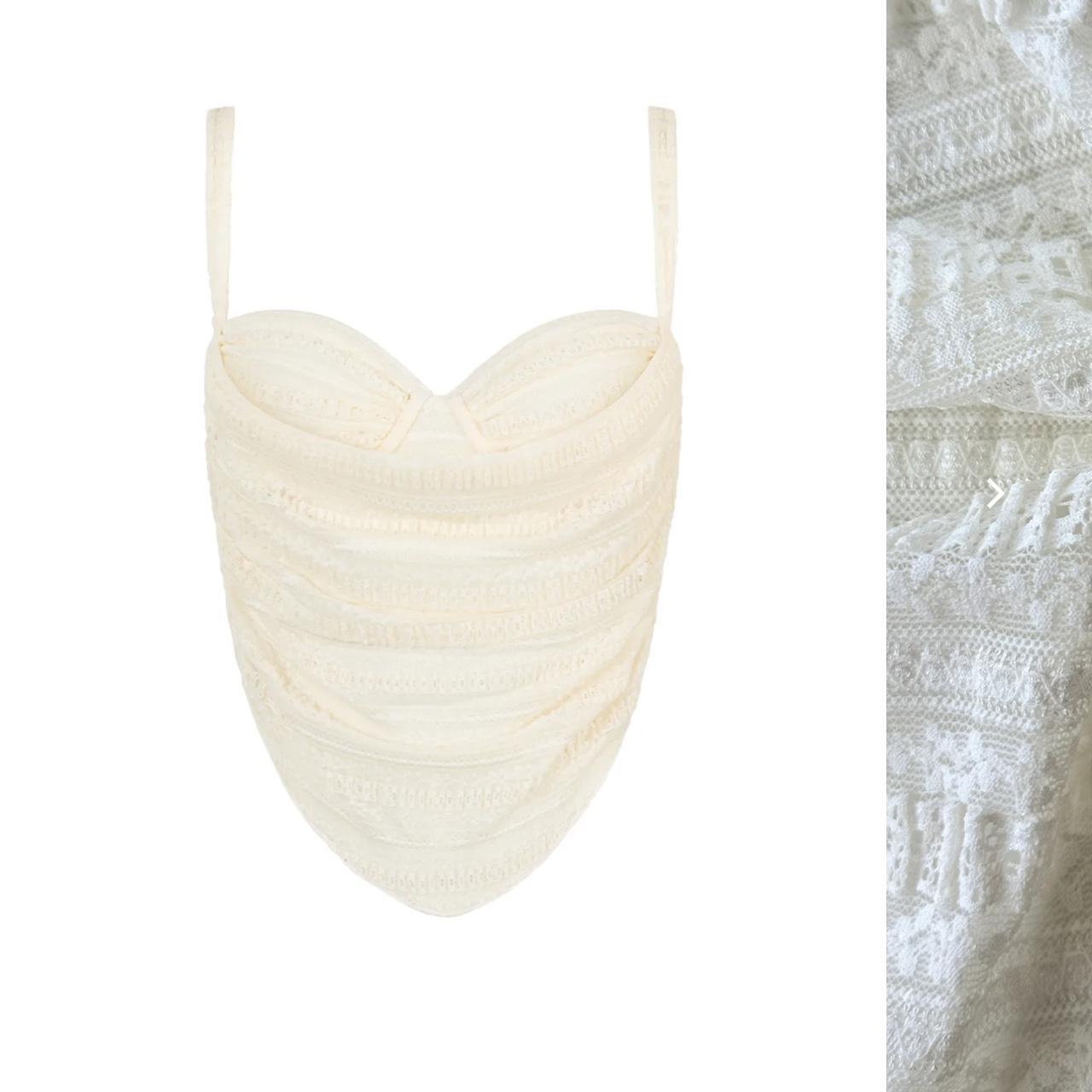 Bydee- luz top in branca Never worn with tags... - Depop