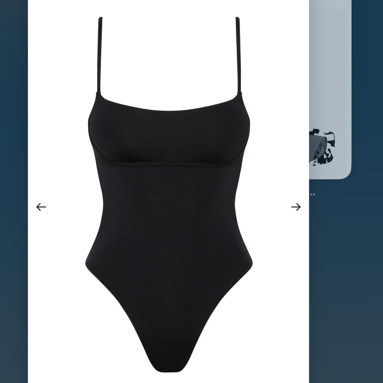 MONDAY SWIM Sausalito one piece black Size P (xs)... - Depop