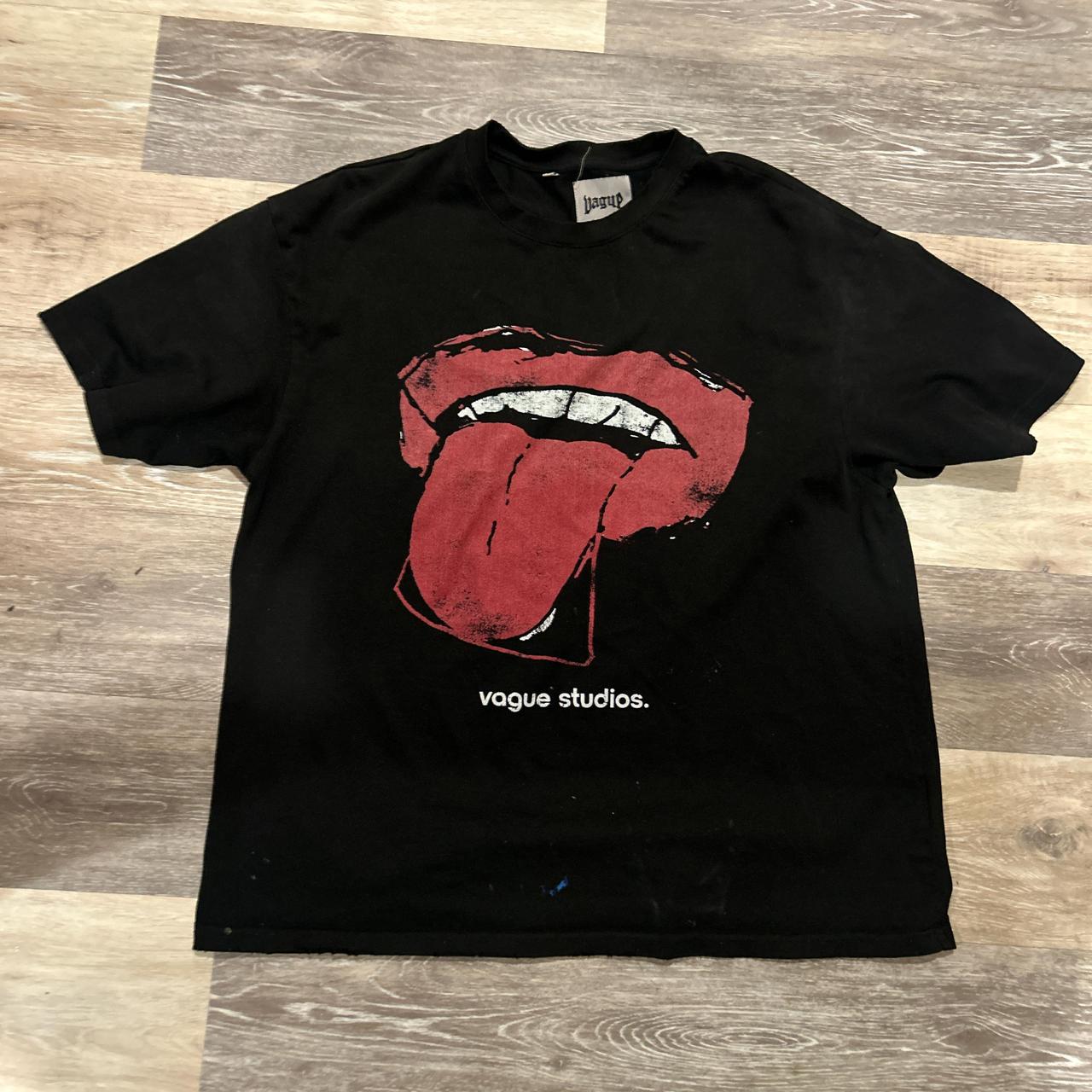 vague studios small crop tee | Depop