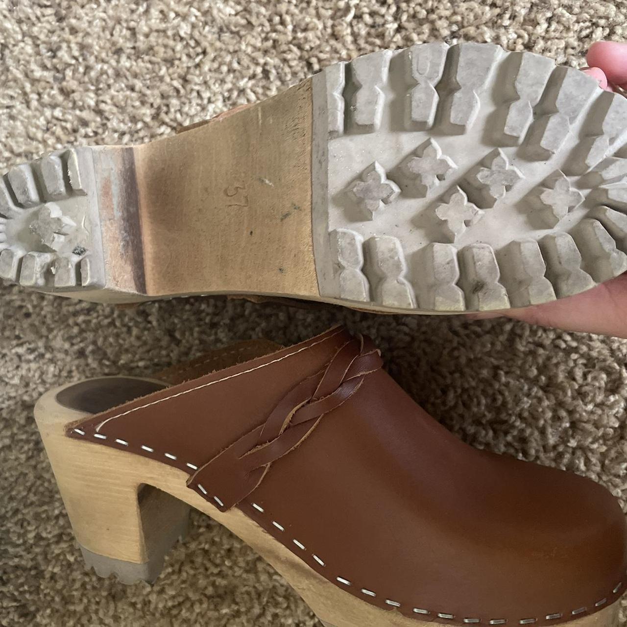 MIA Elsa braided clogs size 37 only worn a hand full... - Depop