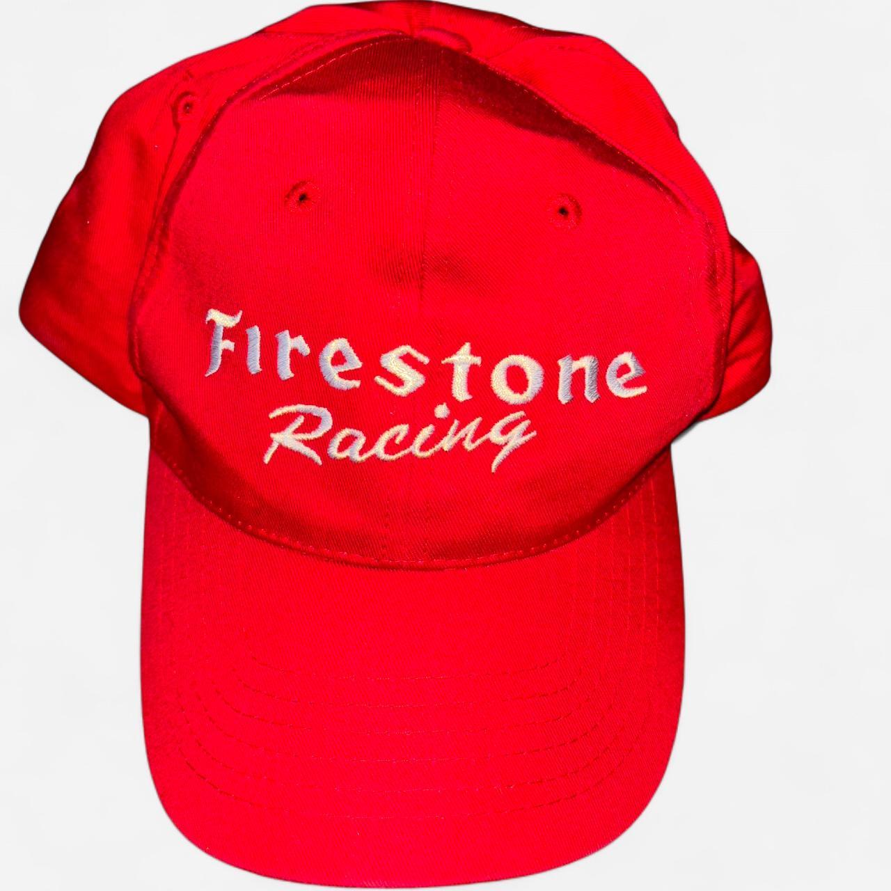 Red Firestone Racing cap. One size | Depop