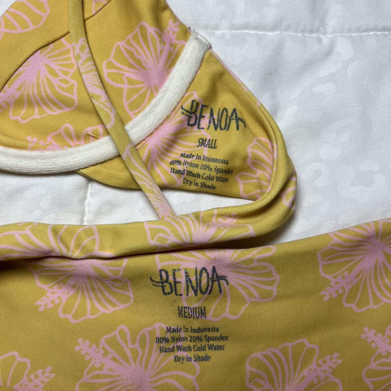 Benoa Swim Honey Hibiscus set Shea top - S Celma... - Depop