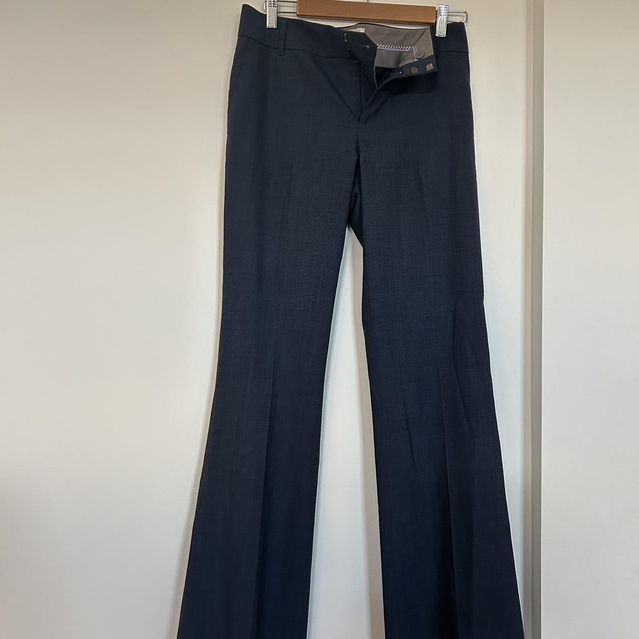 Sharp blue slack Banana republic - Depop