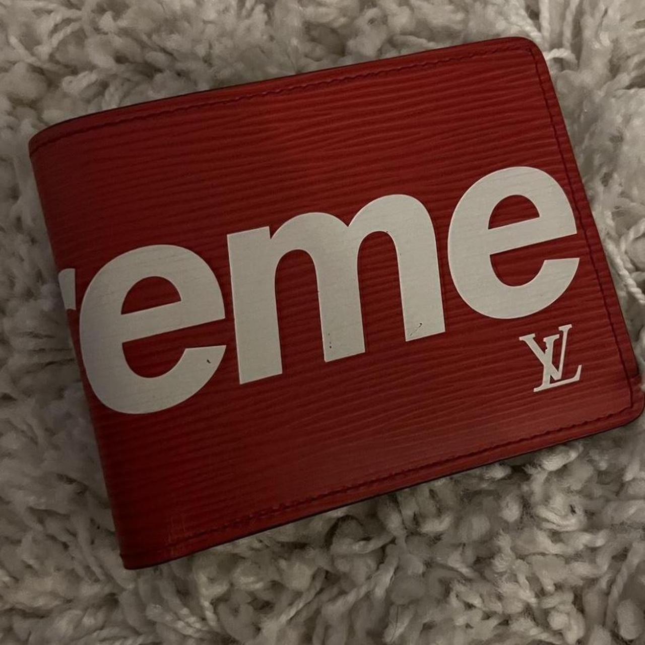 new supreme wallet stockx receipt | Depop