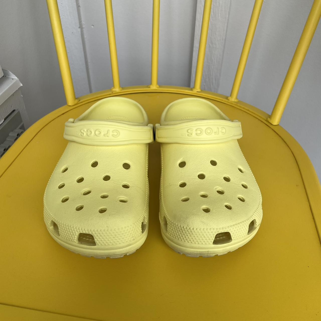 Banana yellow Crocs😊 love this color so much, i just... - Depop