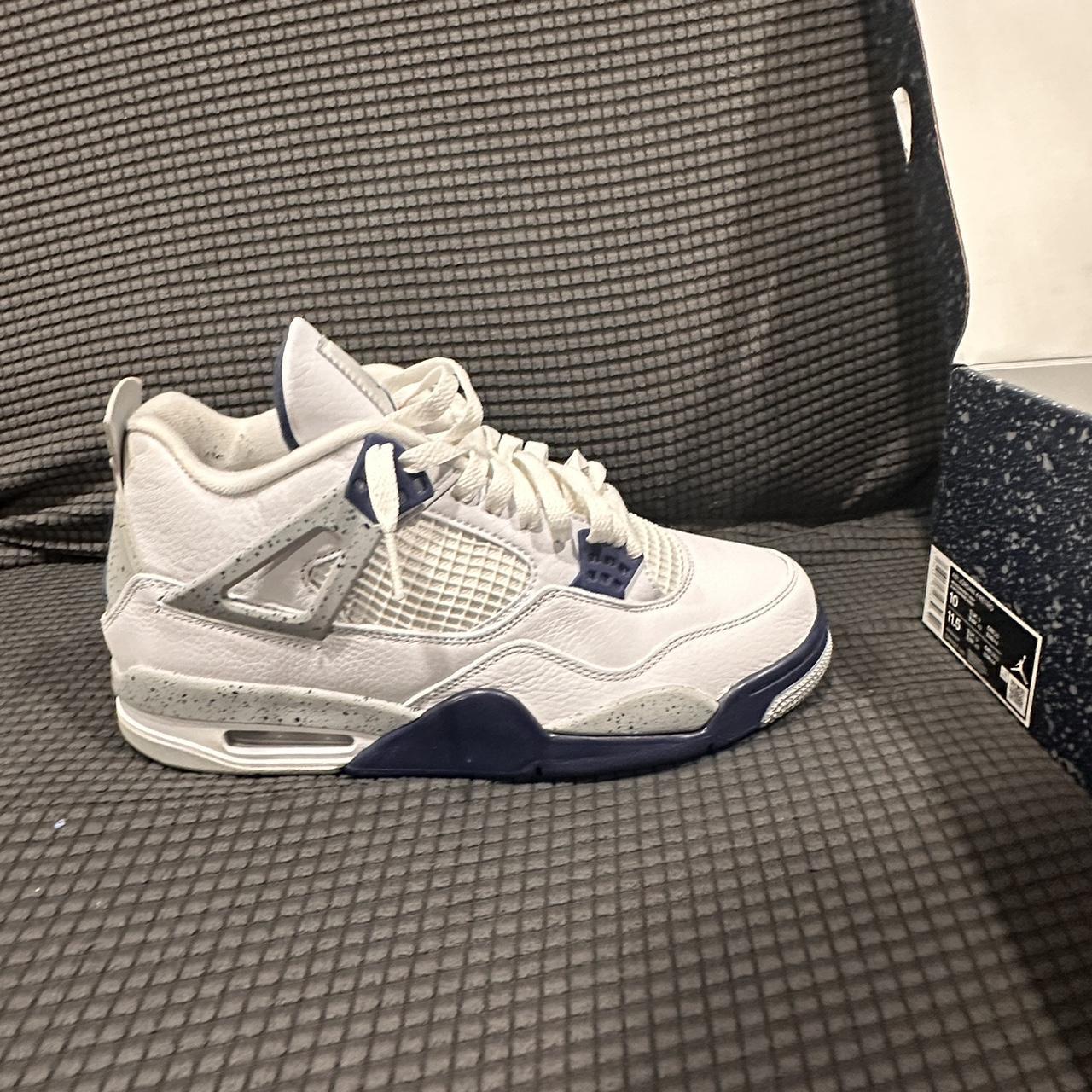 Jordan 4 Midnight Navy, Used - Excellent 📍USED -... - Depop