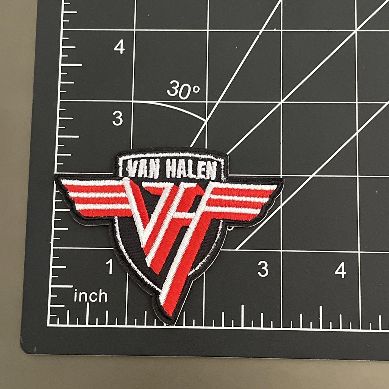 Van Halen Rock Band Embroidered Iron On Patch 2.5x3... - Depop