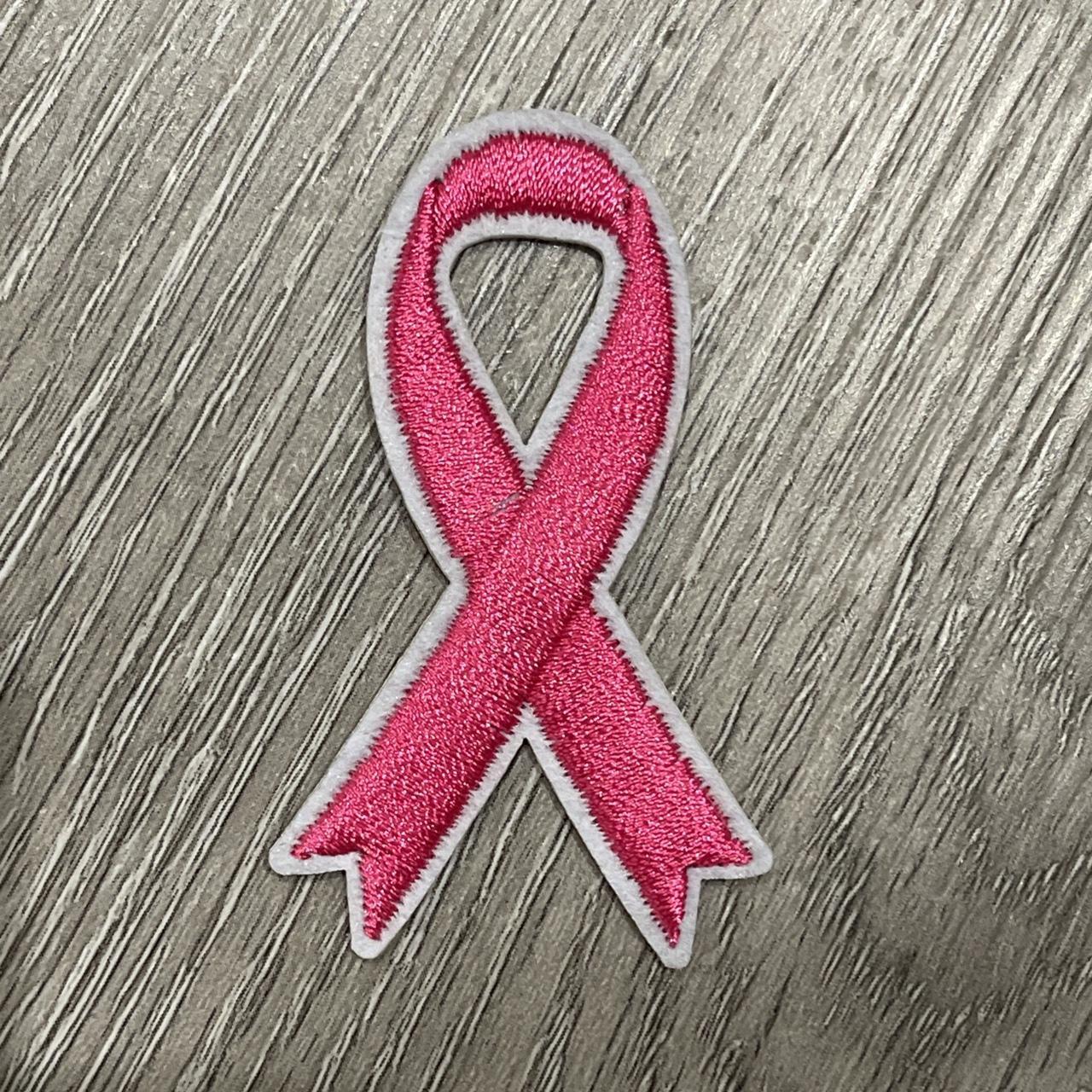 Breast Cancer Awareness Pink Ribbon Patch... | Depop