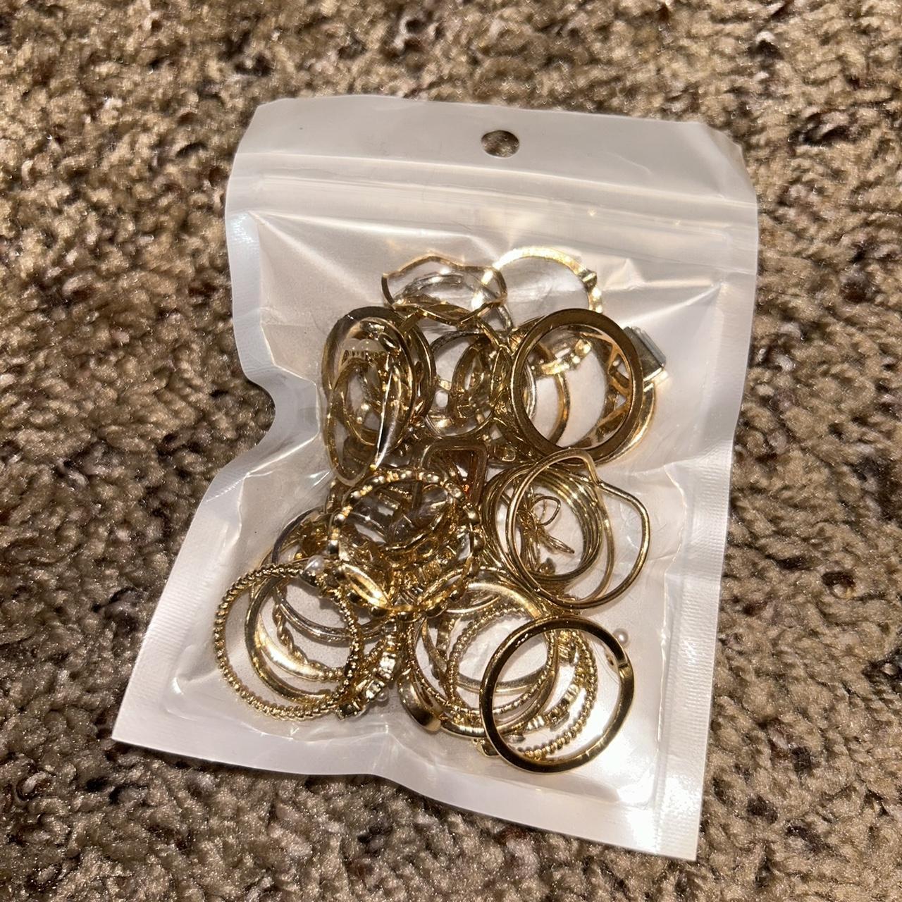 10+ different gold rings - Depop