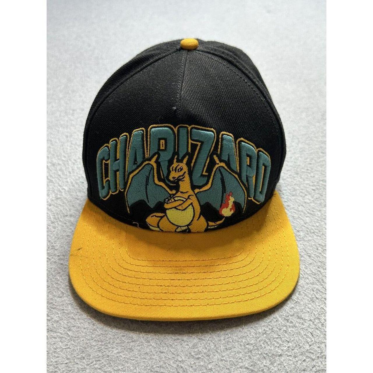 Pokémon Mega Charizard Hat Cap Snap Back Adult Black... | Depop