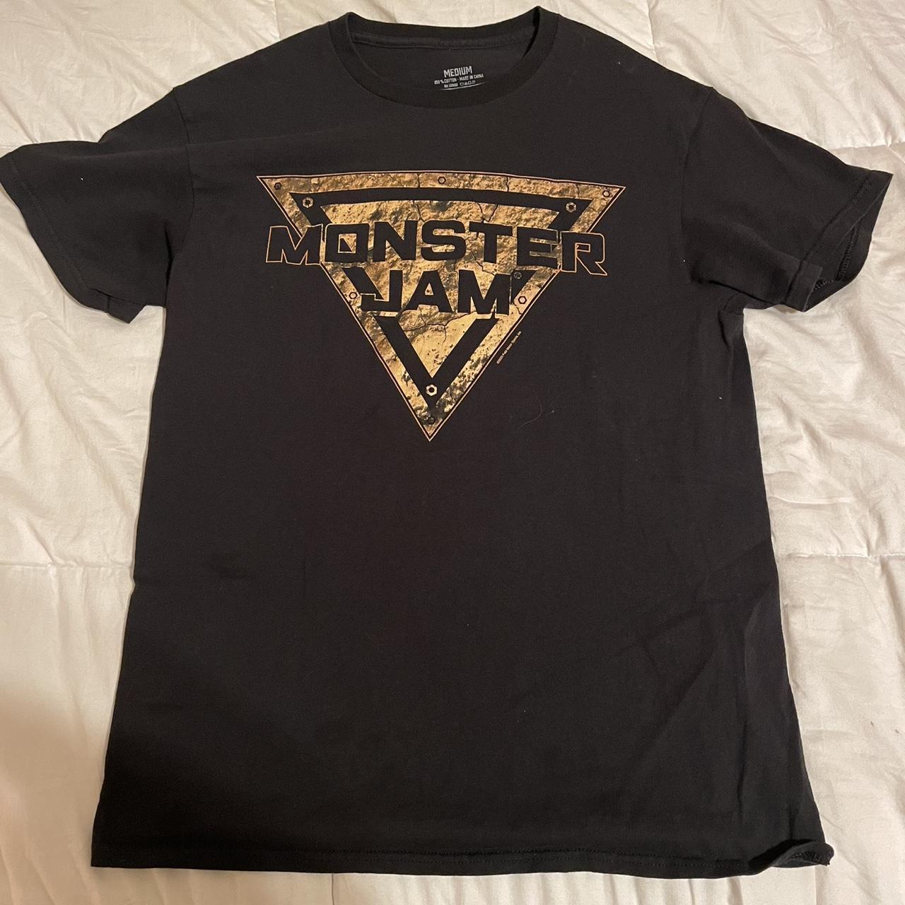 monster jam t-shirt - Depop