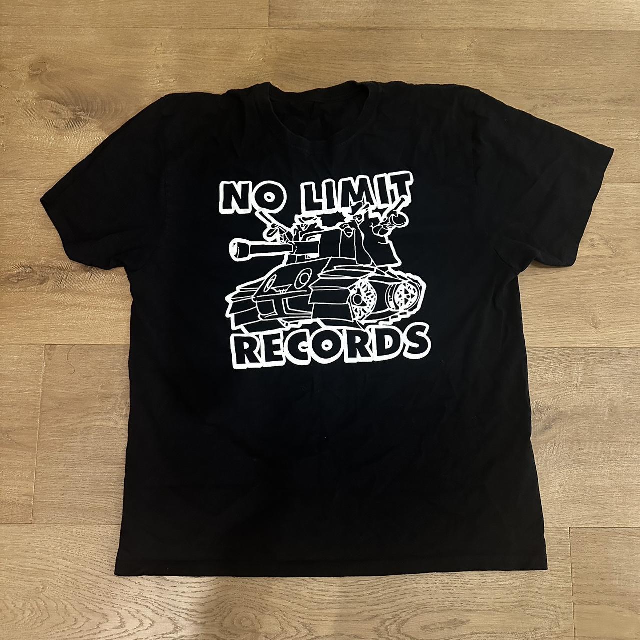 Black No Limit Records Tee Men’s Size M - Depop