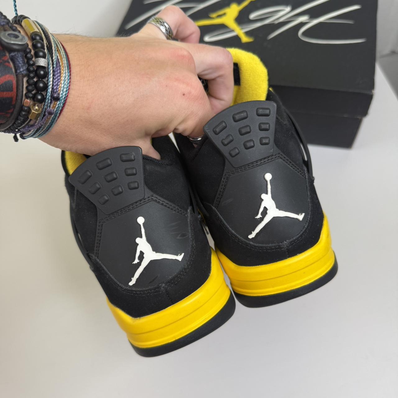 Air Jordan 4 “Yellow Thunder” Size 7.5M (9W) Lightly... | Depop