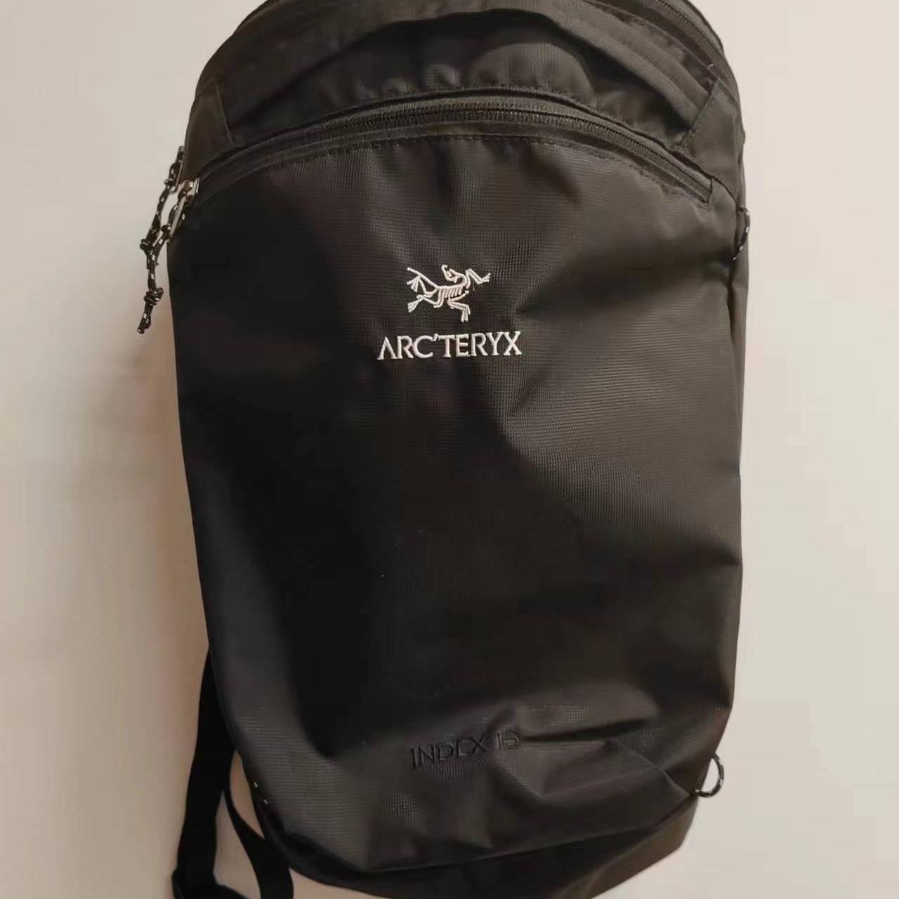 arcteryx Black Large Capacity Backpack... - Depop
