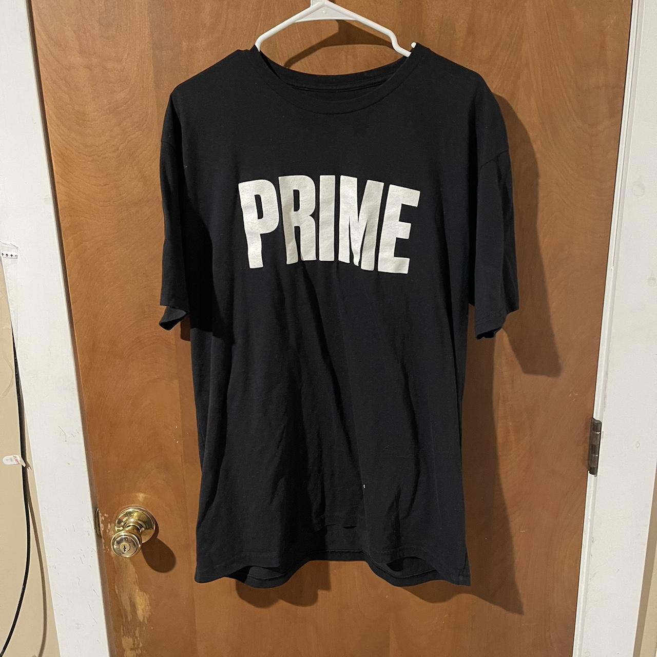 Black prime shirt - Depop