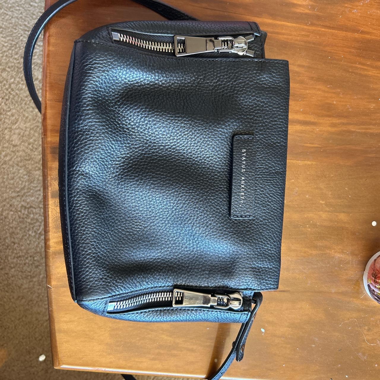 Status anxiety cross body bag, hardly used. RRP $230 - Depop