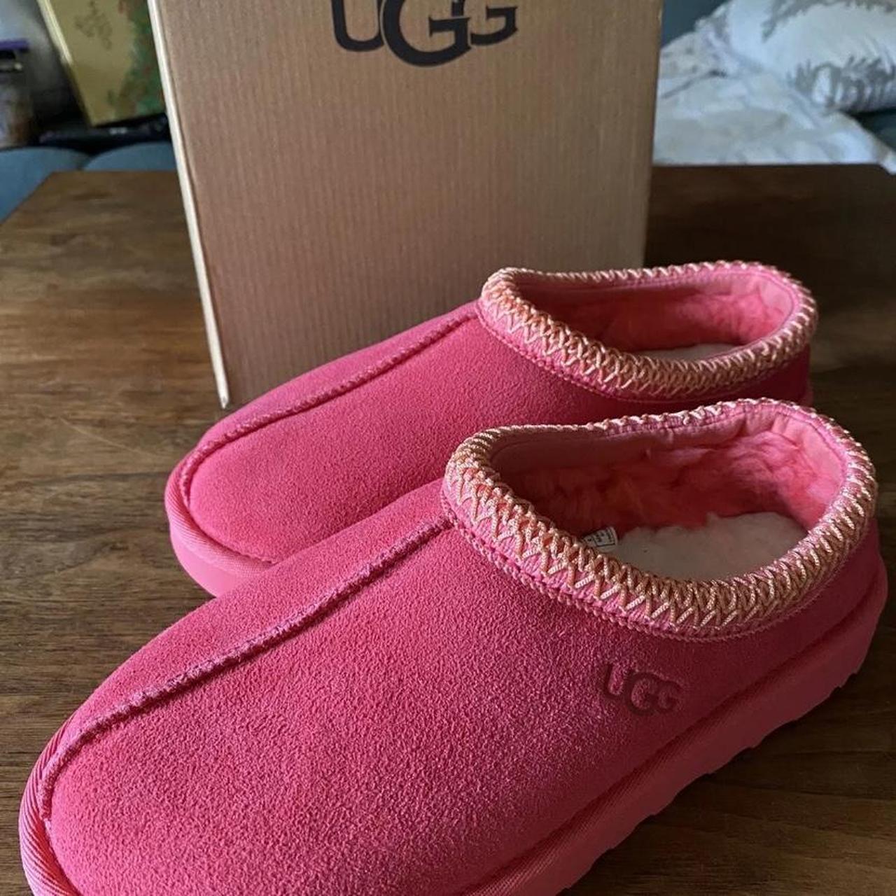 Women’s Pink Tasman Uggs Size 9 Brand New - Depop