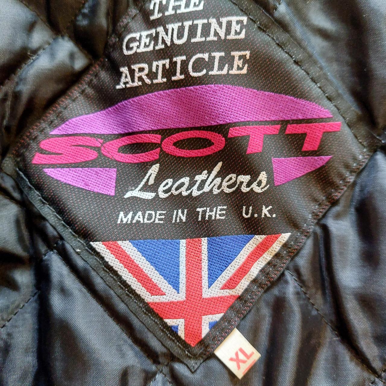 Scott Leathers Vision Bikers Jacket Perfect... - Depop