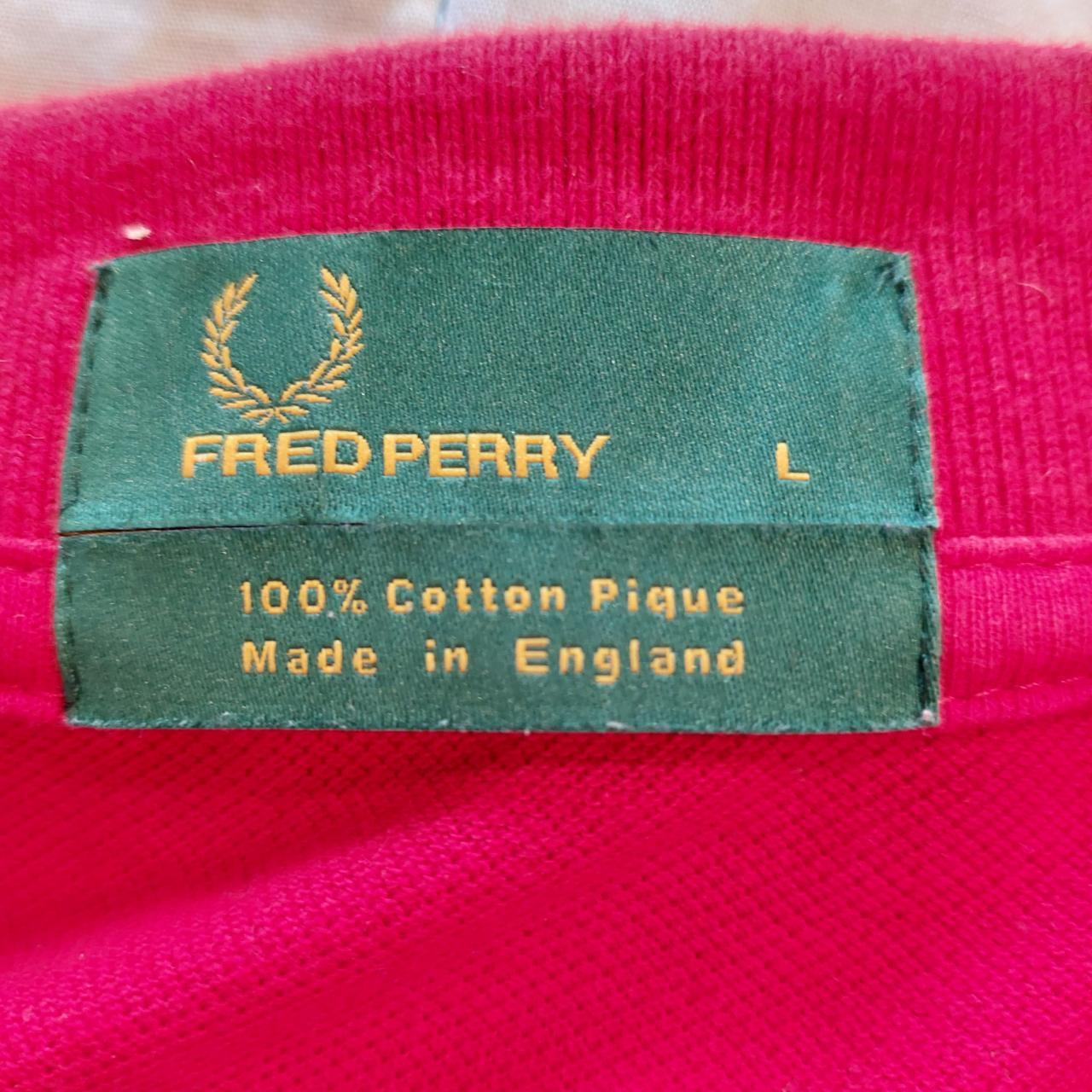 Fred Perry limited edition England 2010 Polo Shirt.... - Depop