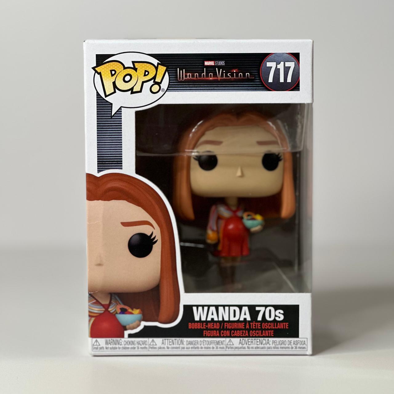 Funko Pop WandaVision #717 Wanda 70s - Depop