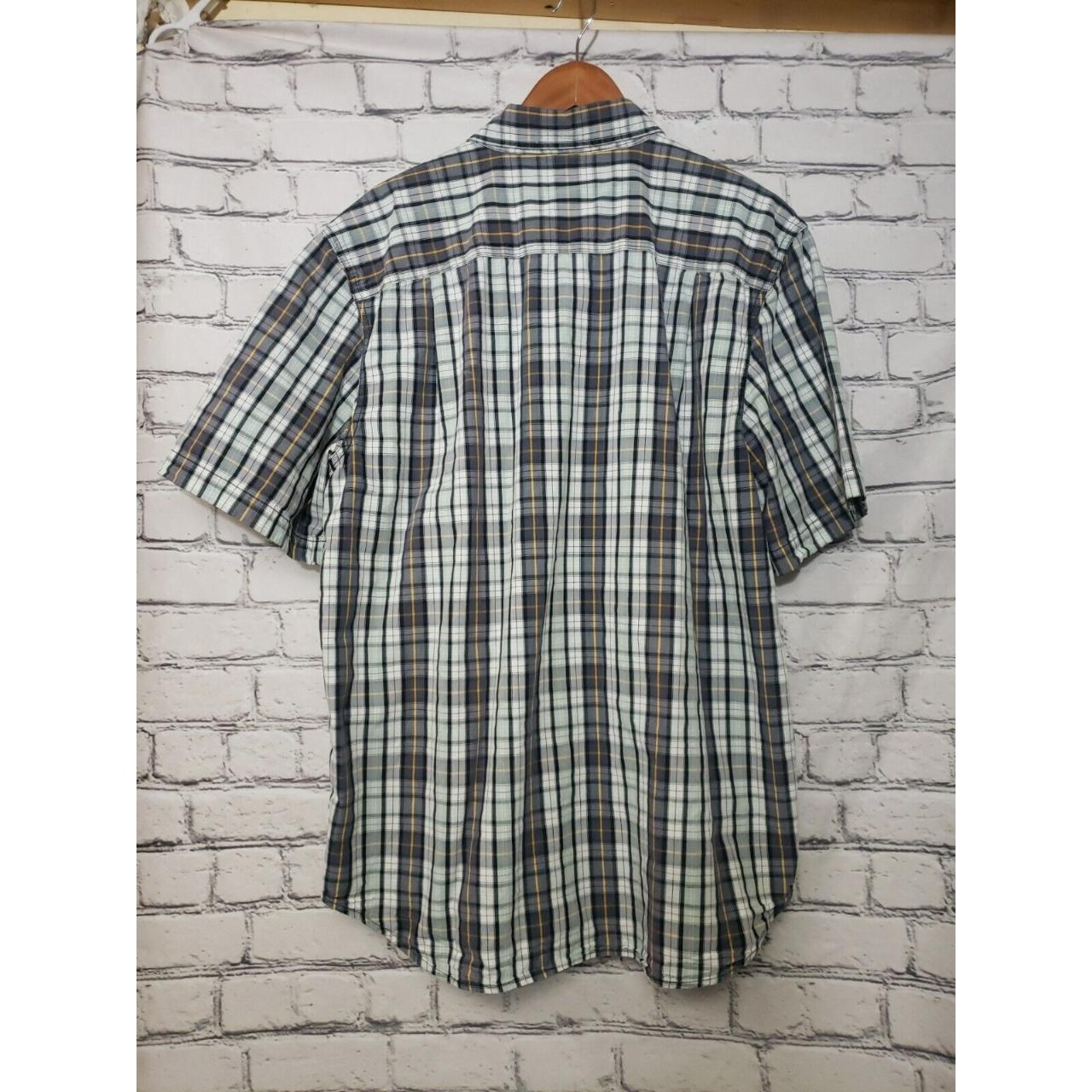 Carhartt Button Plaid Shirt Mens Large Relaxed Fit... - Depop