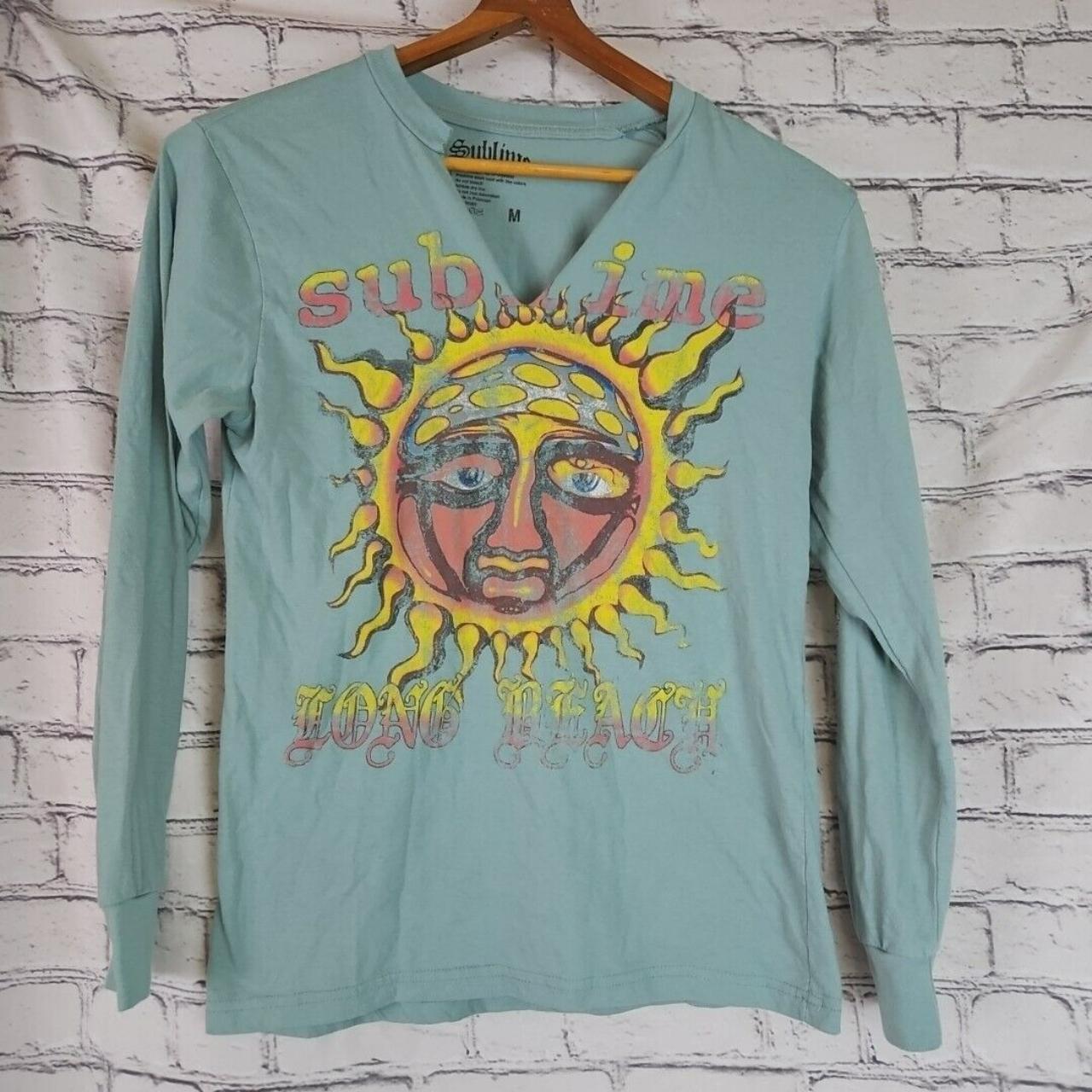 Sublime Sun Logo Long Sleeve ***Mens Medium*** Band... - Depop