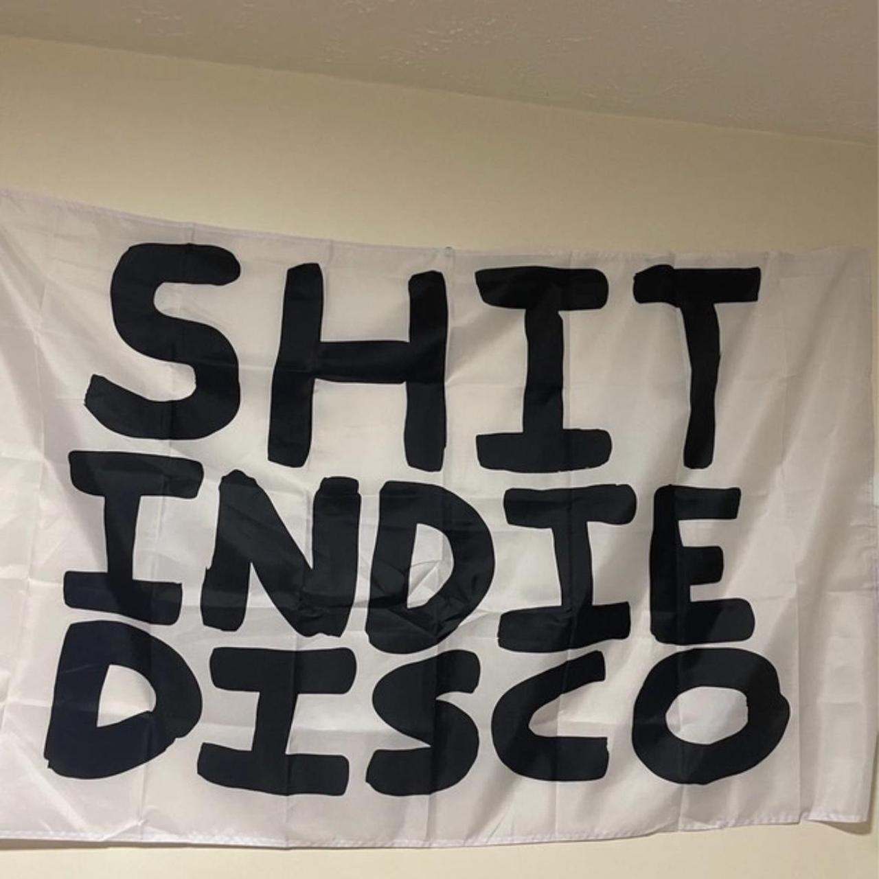 Shit Indie Disco A3 Flag Liverpool - Depop
