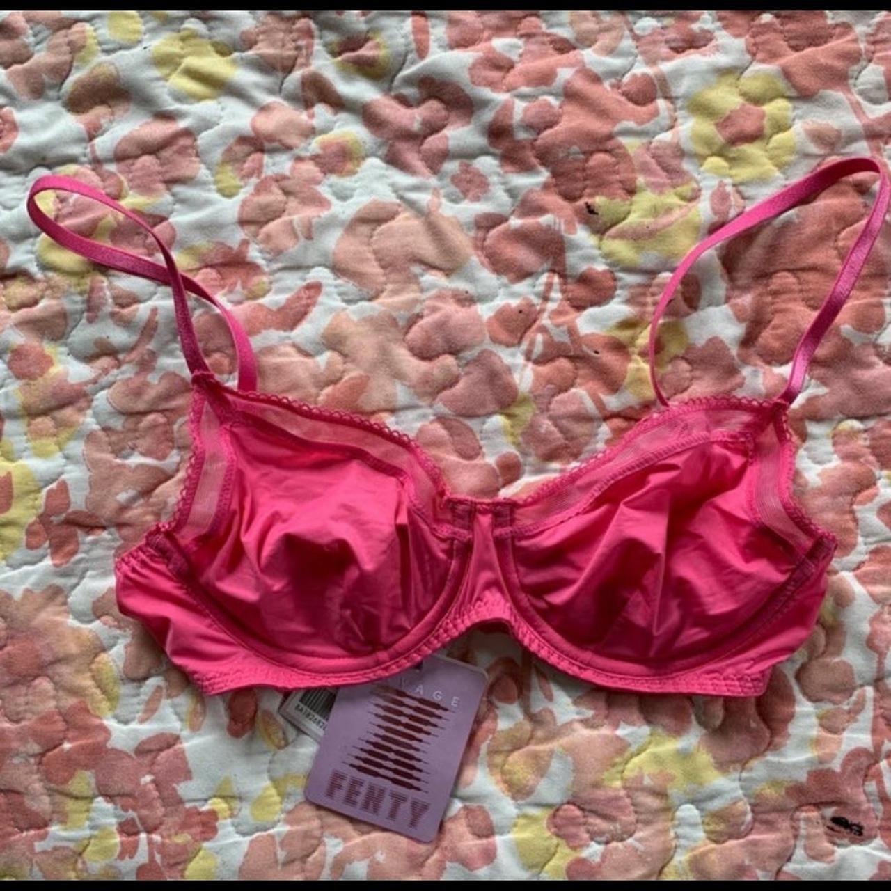 32B Savage x Fenty Unlined Bra Looks brand new and... - Depop