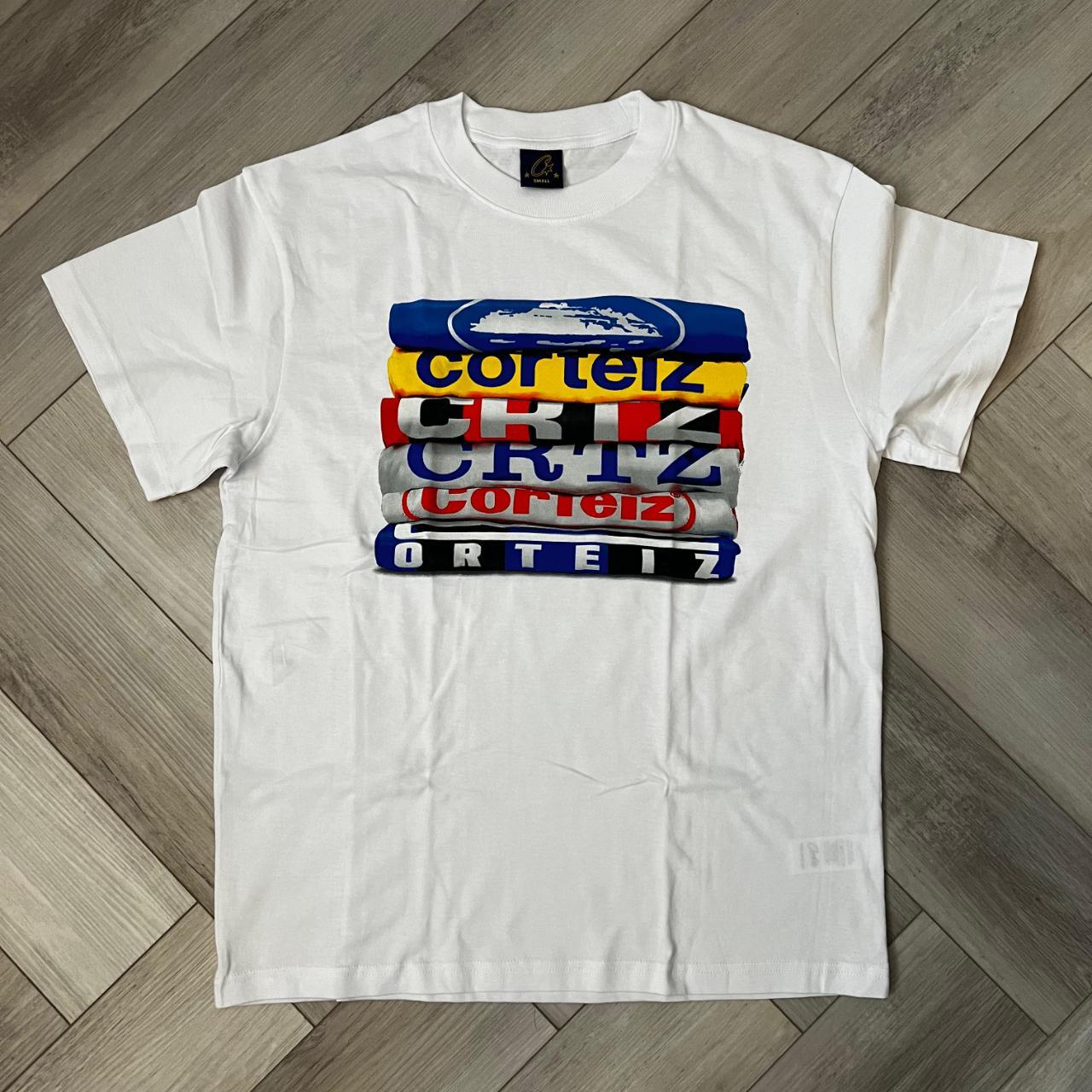 CORTEIZ STACK TEE. (WHITE) SIZE/S. PERFECT... - Depop