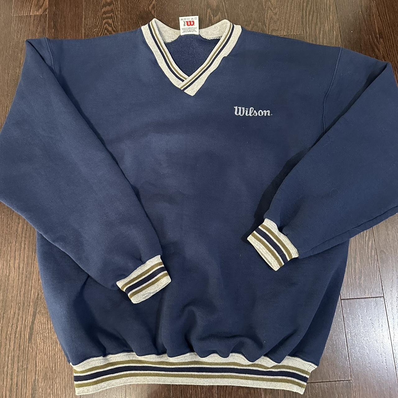 Vintage Wilson crewneck Size:XXL - Depop