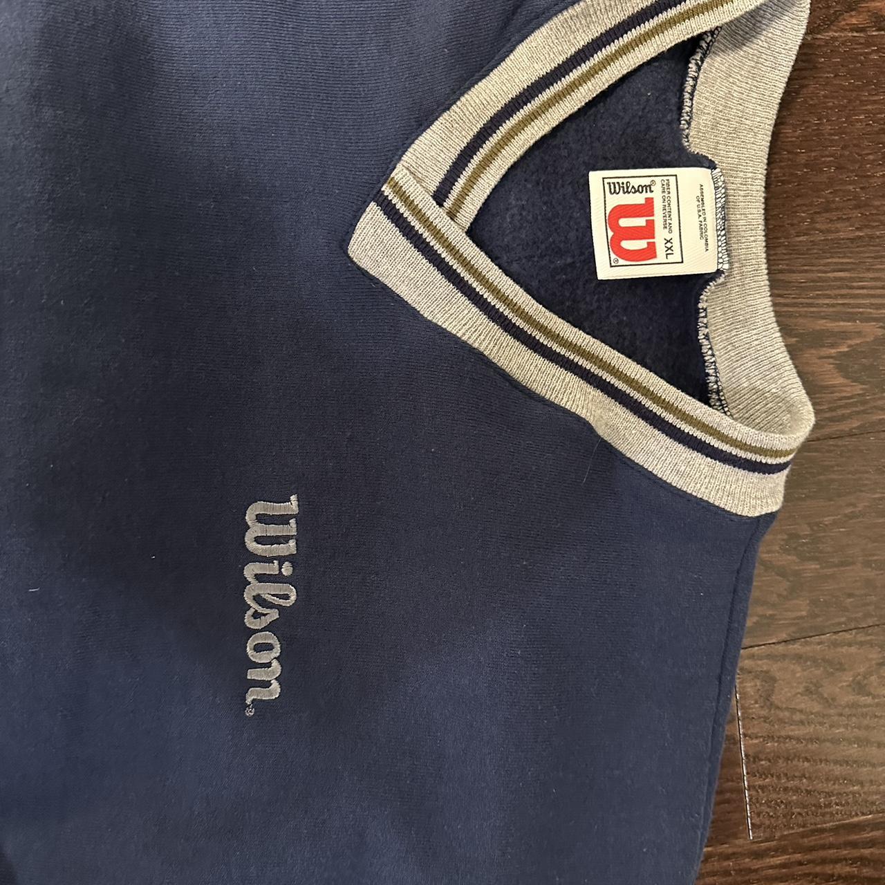 Vintage Wilson crewneck Size:XXL - Depop