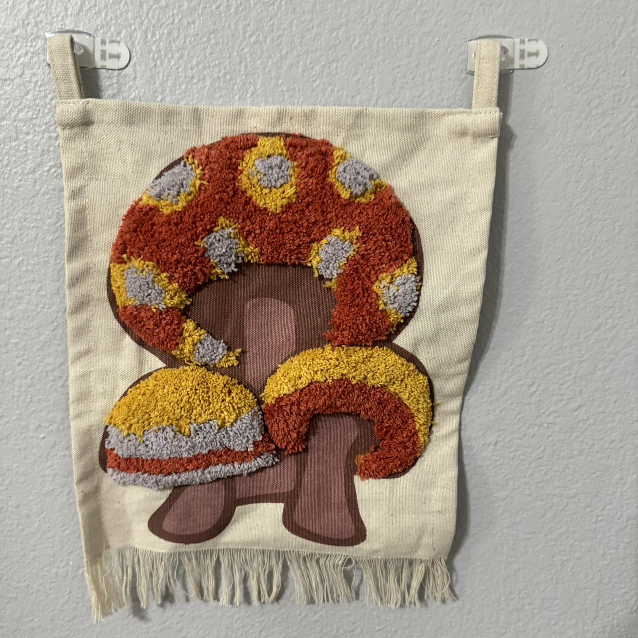 Urban Outfitters mushroom mini tufted flag... - Depop