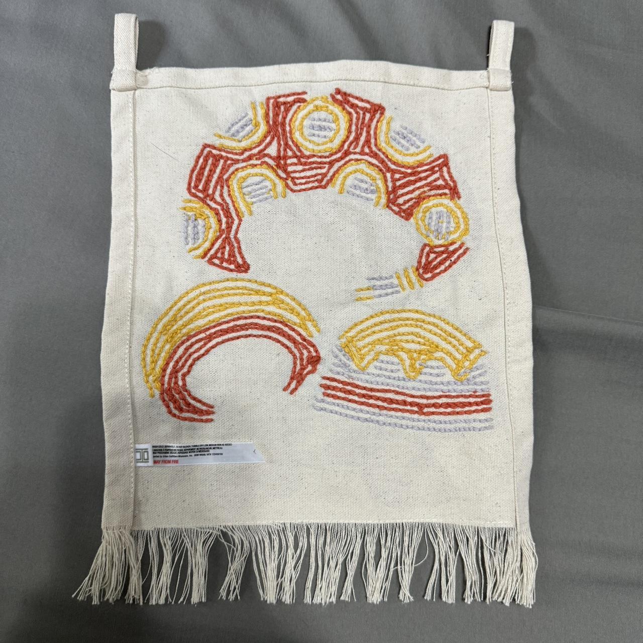 Urban Outfitters mushroom mini tufted flag... - Depop