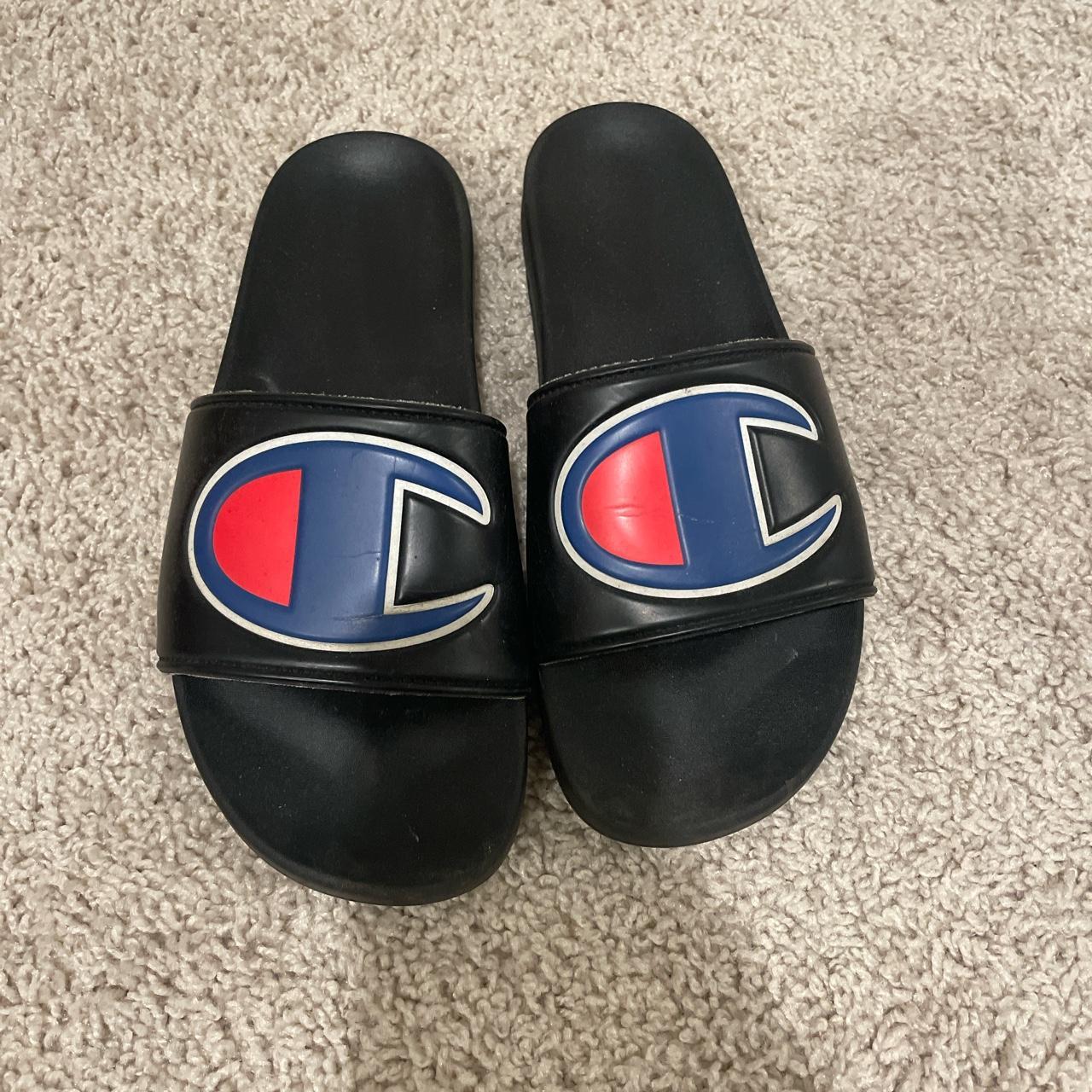 Champion Slides - Depop