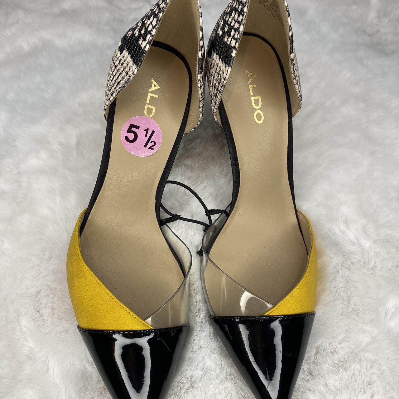 New Snake print Aldo Heels pointed toe Never worn... - Depop