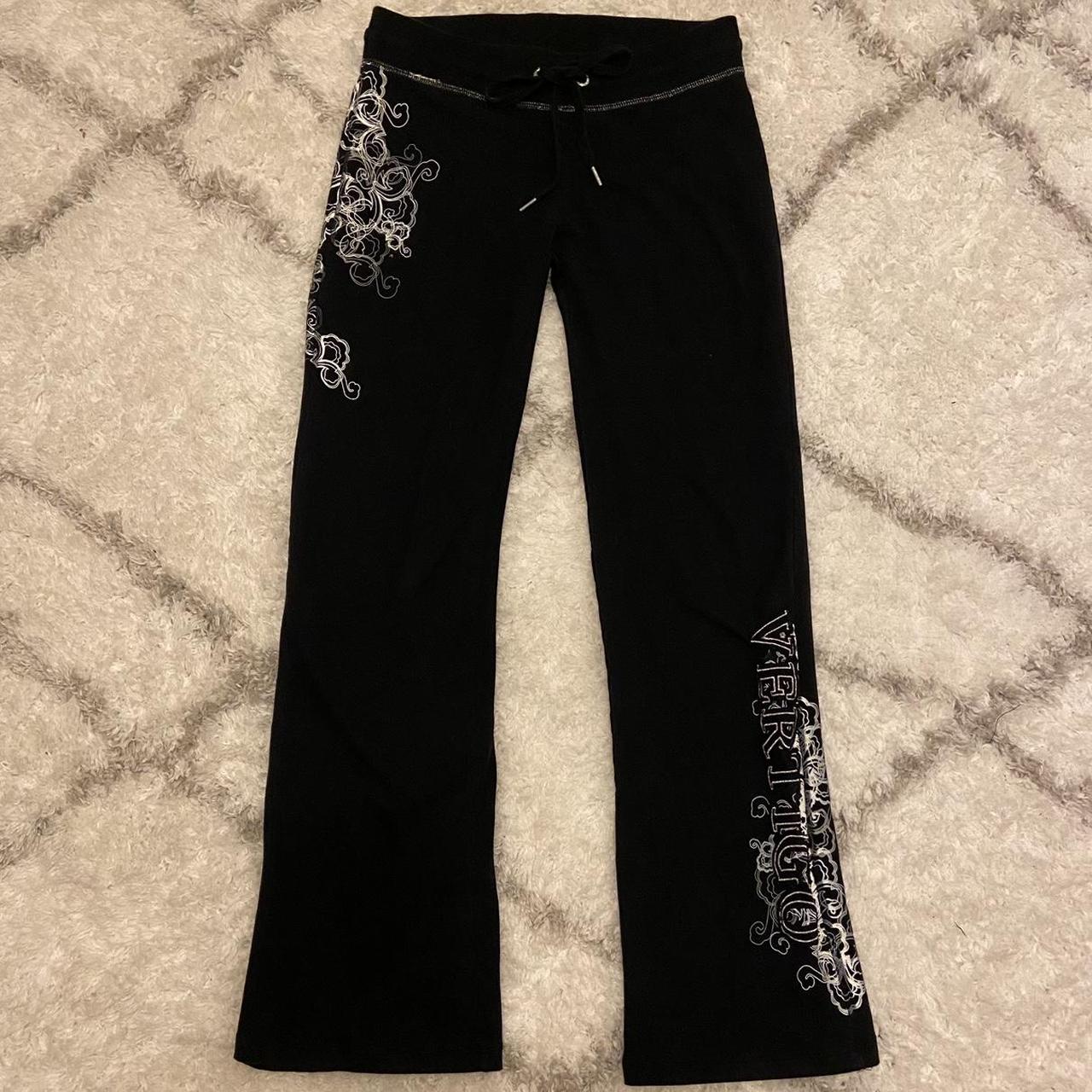 Vertigo smoke string leggings Size: M... - Depop