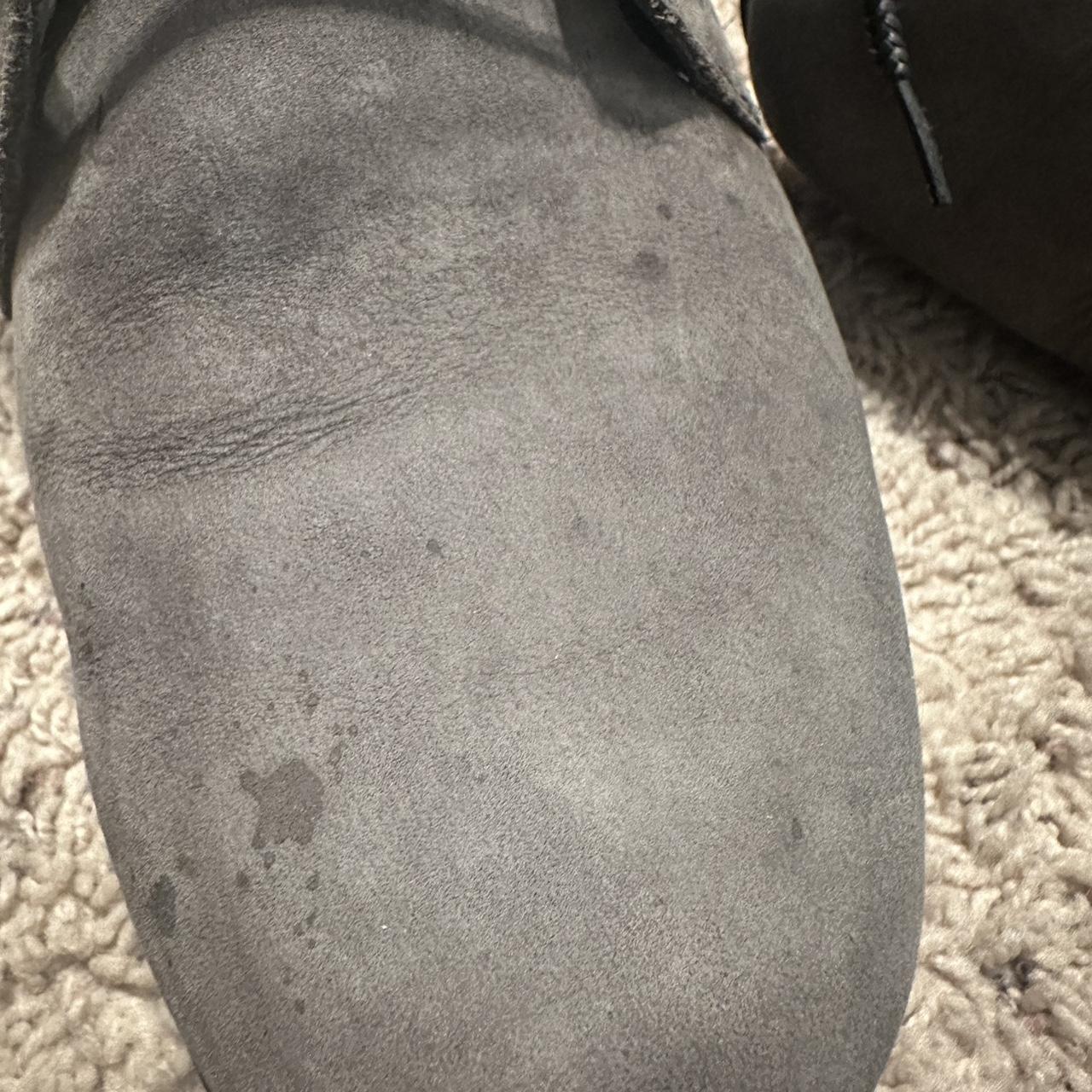 Two stains‼️ Timberland grey and black boots #boots... - Depop